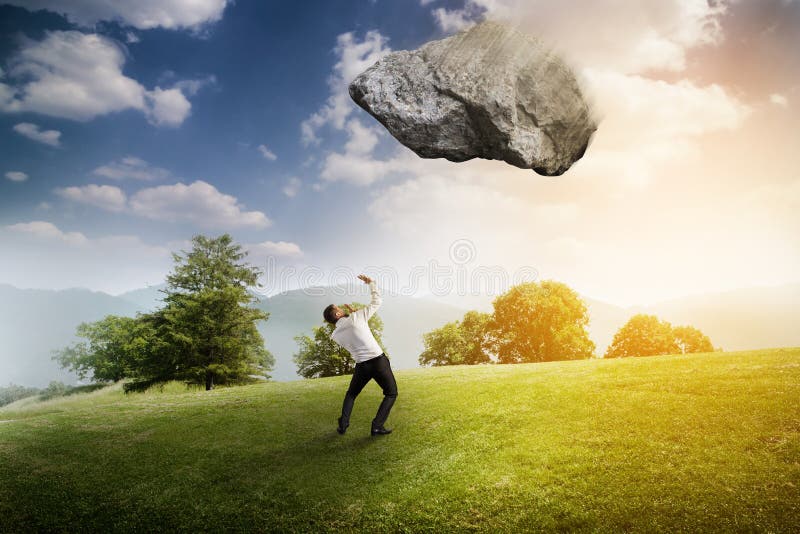 Flying Stone on Mt. Huangshan Stock Photo - Image of mist, flying: 34170876