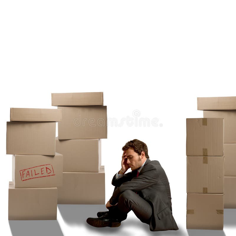 Businessman unemployed stock photo. Image of direction - 51692254