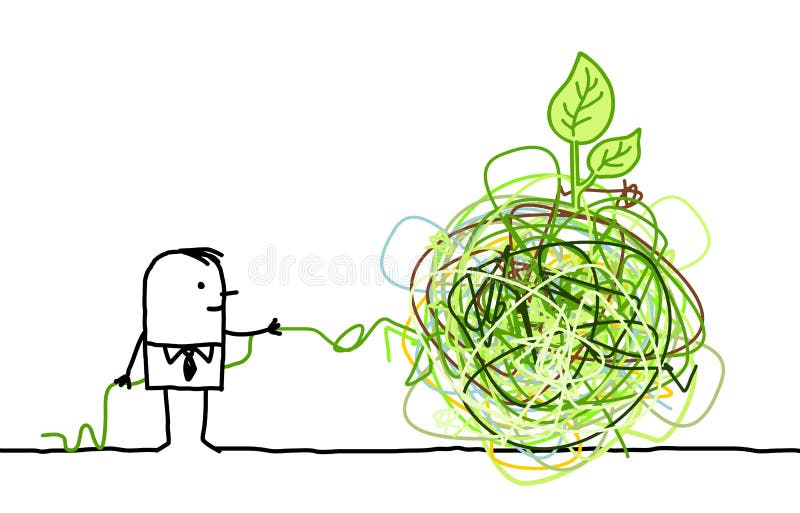 Cartoon Problem Solving Stock Illustrations – 18,133 Cartoon Problem ...