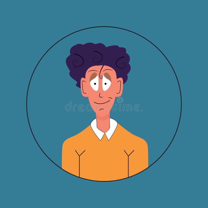 Businessman, User Male Avatar, Stylish Illustration Stock Vector ...