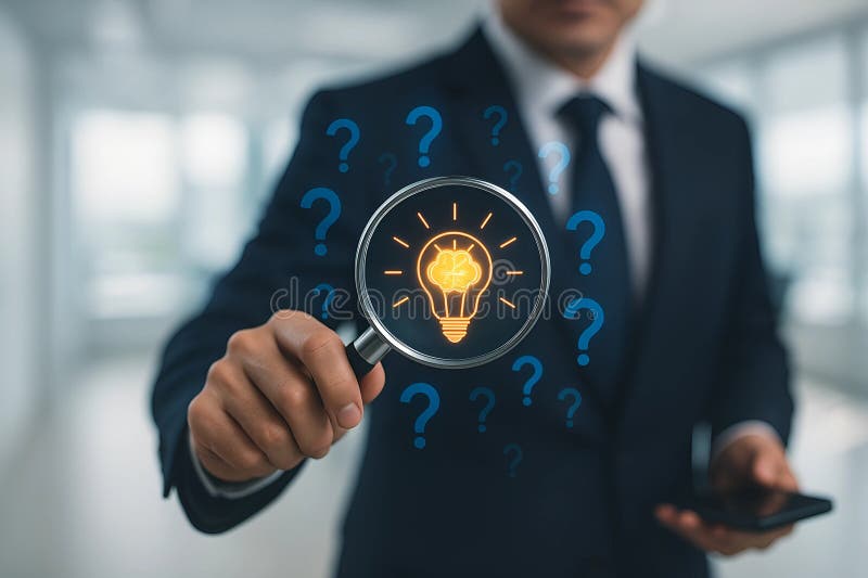 Find the Spark: Unlock Creative Solutions with Smart Insight Stock ...