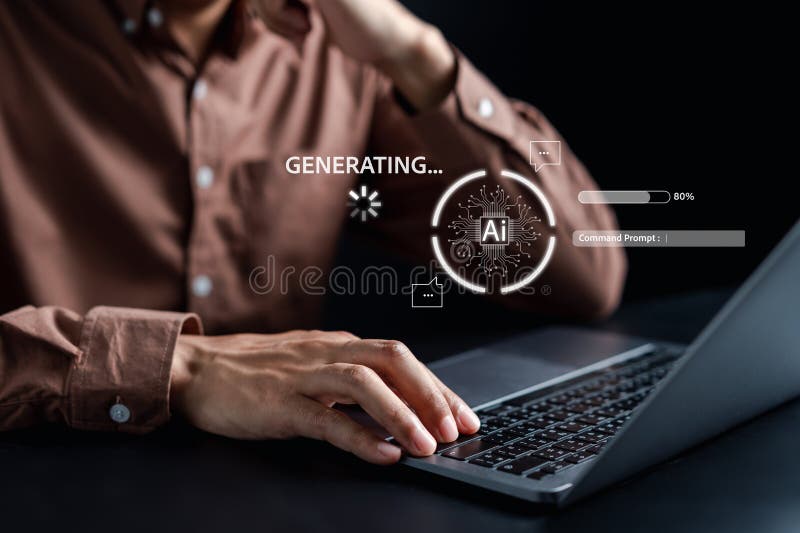 Businessman Using Chat Bot Intelligence Ai. Chat with AI Artificial ... Businessman Using Chat Bot Intelligence Ai. Chat with AI Artificial ...