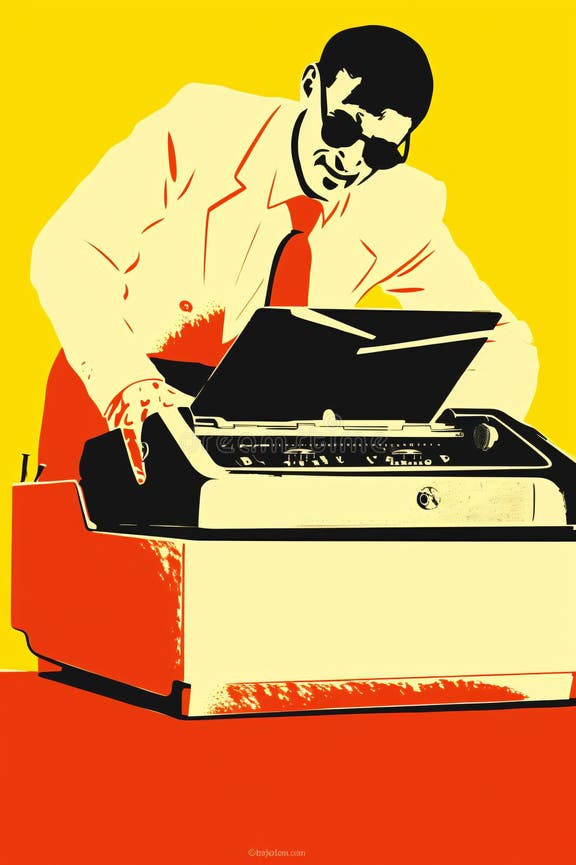 Businessman Using Multifunction Printer for Various Tasks Clipart Pop ...