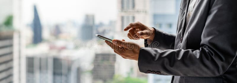 Businessman Using Smart Devices for Digital Technology Connection and ... Businessman Using Smart Devices for Digital Technology Connection and ...