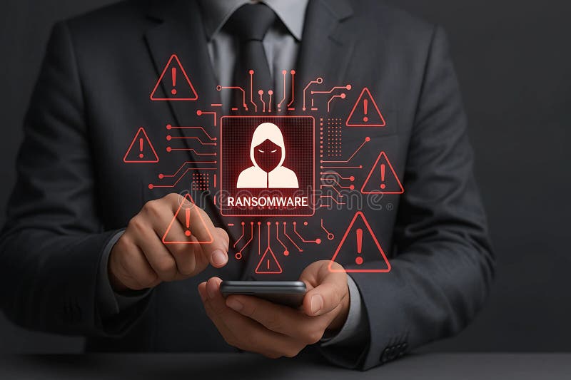 Ransomware: Warning of Cyberattacks and Ransomware Via Smart Mobile ...