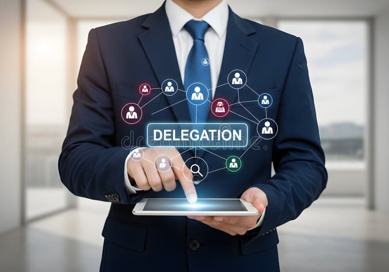 Understanding Delegation Strategies for Effective Leadership and Team Management Success Stock ...