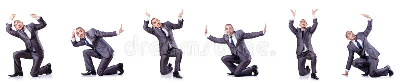 Businessman in Various Agile Methods Concept Stock Photo - Image of ...