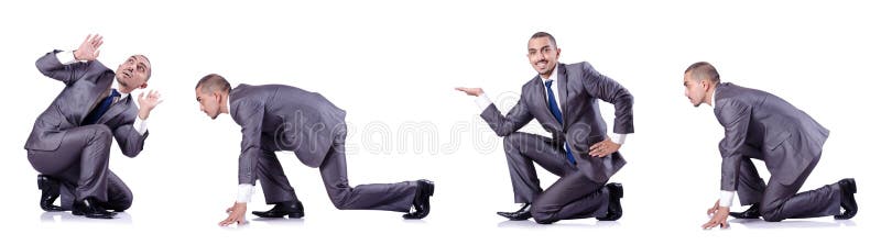Businessman in Various Agile Methods Concept Stock Photo - Image of ...