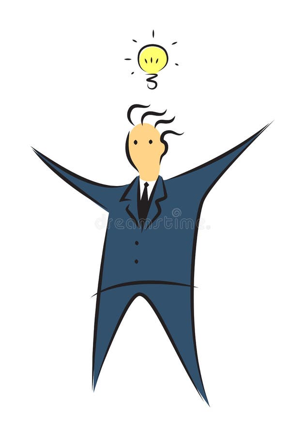 Businessman, vector stock vector. Illustration of graphic - 69301578