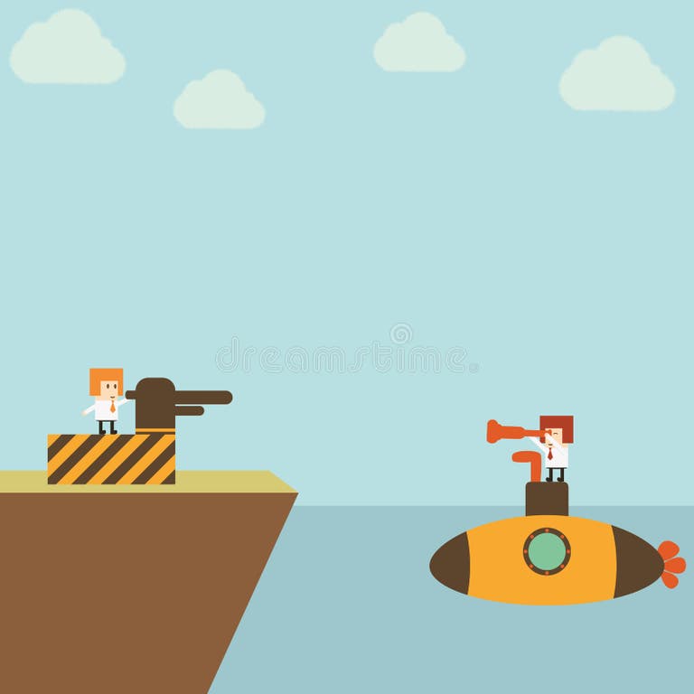 Businessman vision stock vector. Illustration of metaphor - 39814170