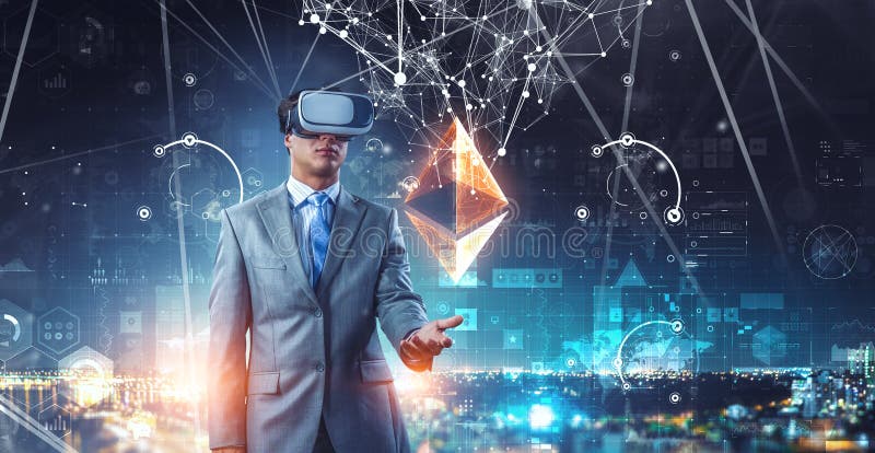 Virtual Reality Experience. Technologies of the Future. Editorial Image ...