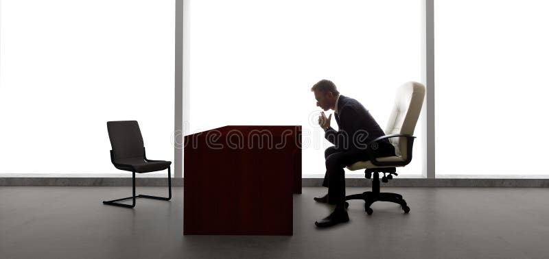 Businessman Waiting for Client or Meeting Stock Photo - Image of ...