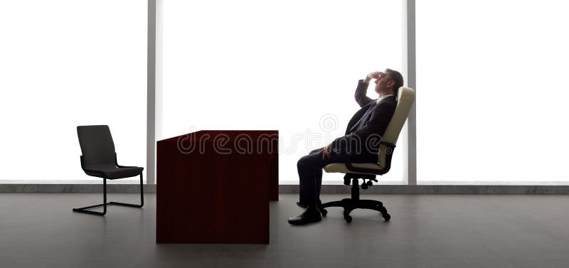 Businessman Waiting for Client or Meeting Stock Photo - Image of lonely ...