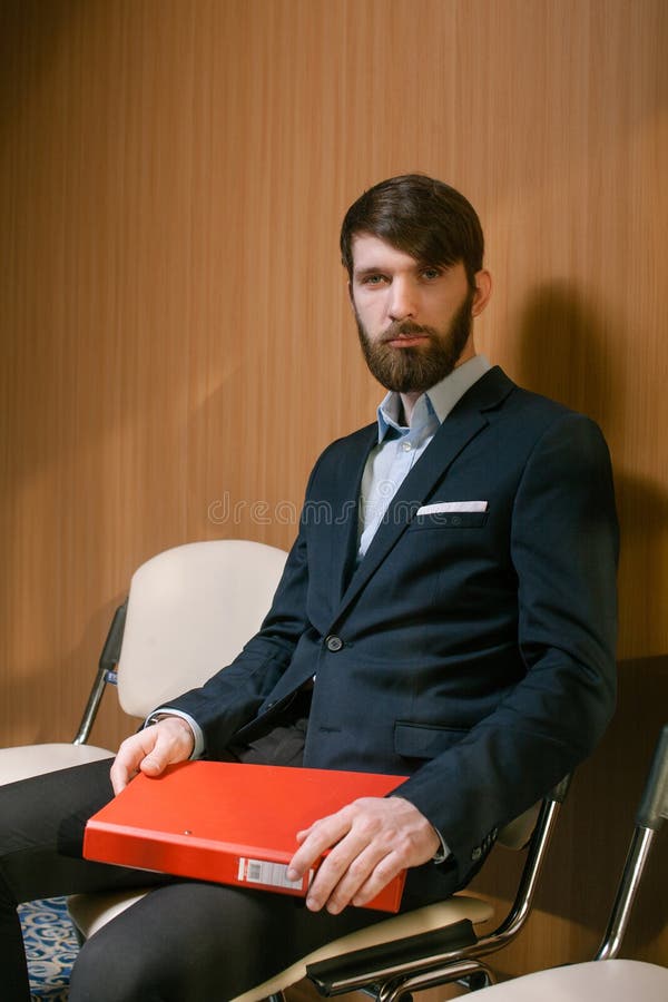 Businessman waiting stock image. Image of adult, people - 87437335