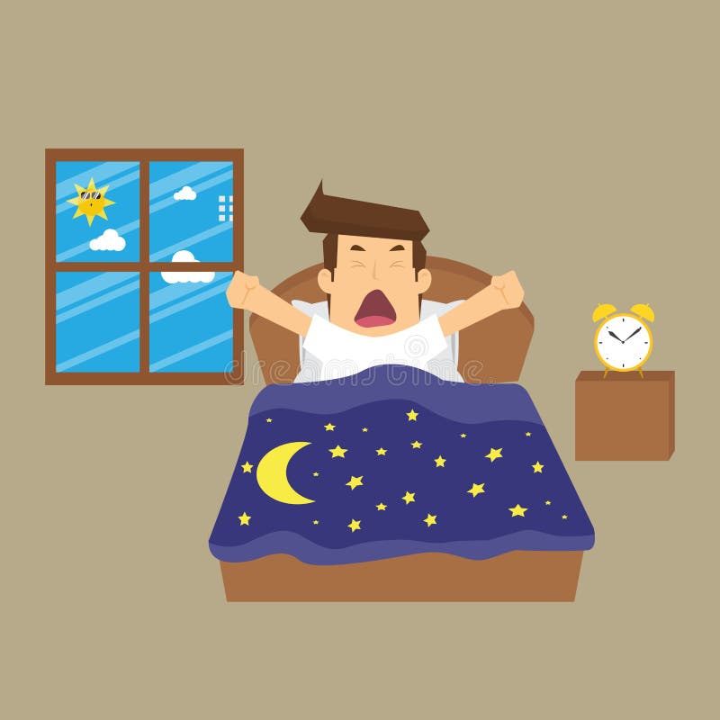 Awake Stock Illustrations – 13,864 Awake Stock Illustrations, Vectors ...