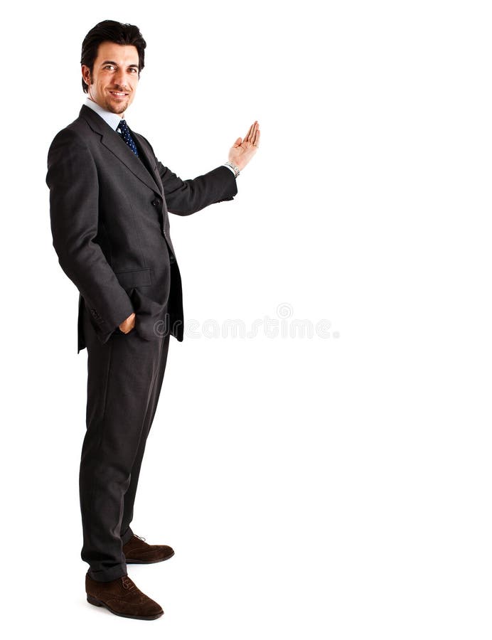 Welcome stock photo. Image of portrait, isolated, company - 24126202