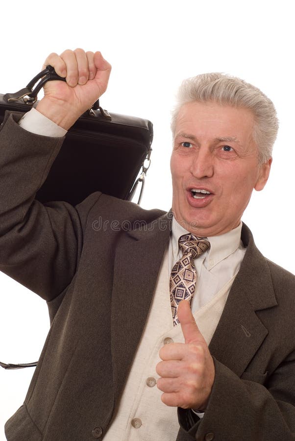 Businessman on a white stock photo. Image of planning - 16381756