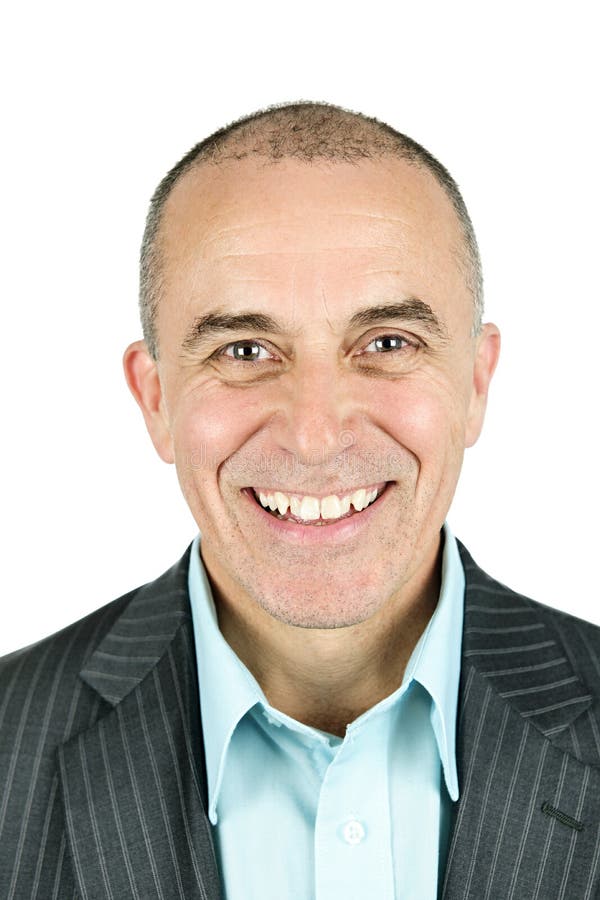 Businessman On White Background Stock Photo - Image of middle ... Businessman On White Background Stock Photo - Image of middle ...