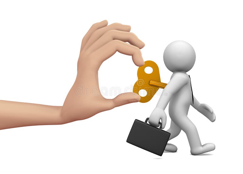 Wind Up Toy Business Man Stock Illustrations – 98 Wind Up Toy Business ...