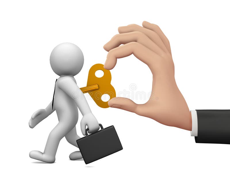 Wind Up Toy Business Man Stock Illustrations – 98 Wind Up Toy Business ...