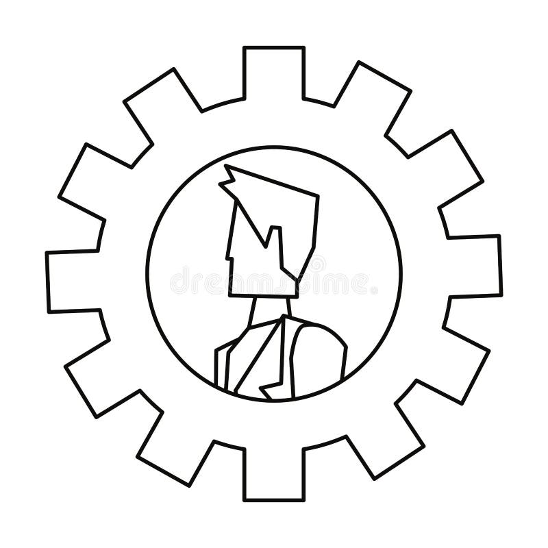 Businessman work related stock vector. Illustration of portrait - 142802494