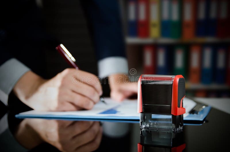 Invoice paid. stock photo. Image of markup, document, control - 2387932