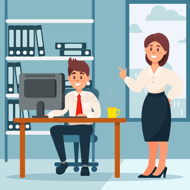 Personal Assistant Making Notes Stock Illustrations – 4 Personal ...