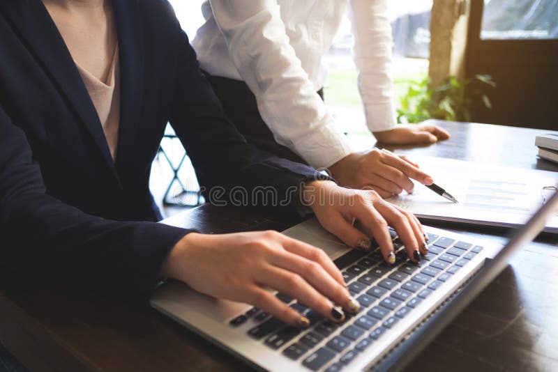 Businessman Working Process at Office.people Coworkers Work Together ...