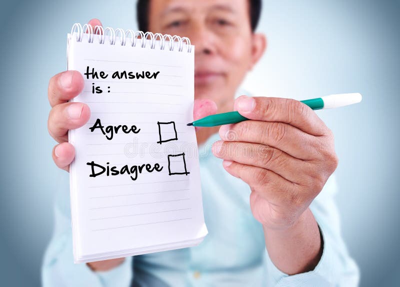 Businessman writing answer stock photo. Image of creativity - 27082992