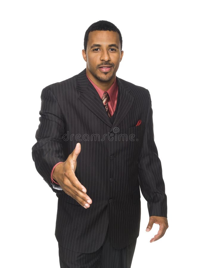 Businessman - Writing on Notepad Stock Image - Image of handshake ...