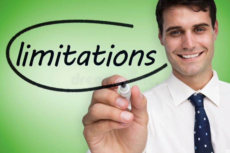 LIMITATIONS - Fluorescent Neon Tube Sign On Brickwork - Front View - 3D ...