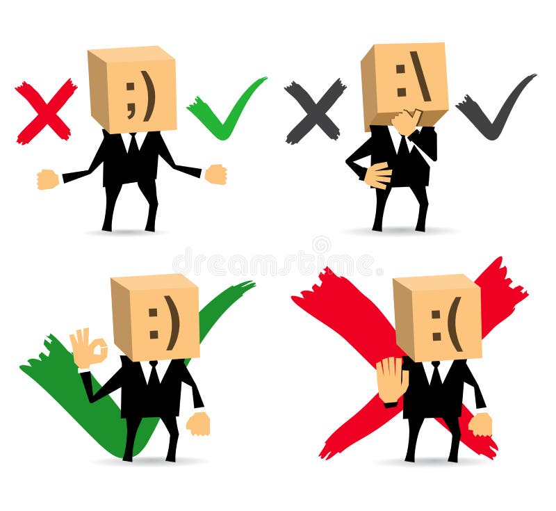 Businessman Do Not Know Where To Go Stock Vector - Illustration of ...