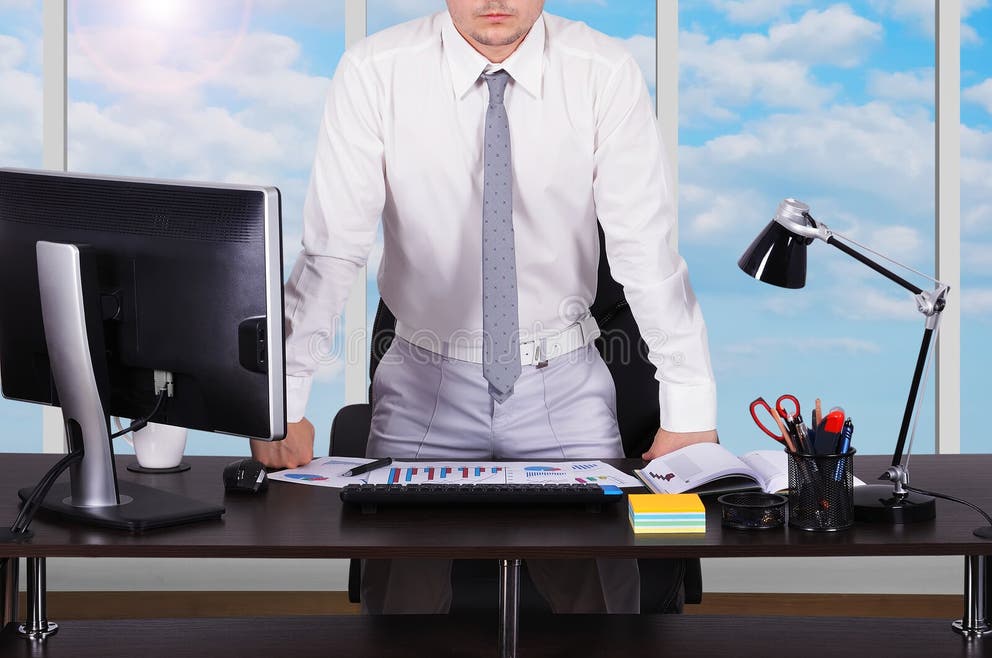 Businessman stock photo. Image of indoor, chair, handsome - 39012010