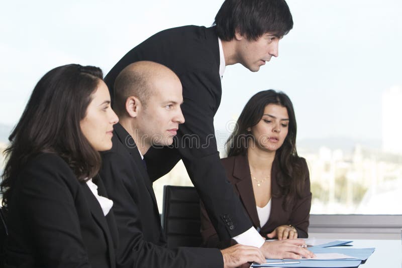 Business People in a Meeting Stock Photo - Image of planning, concept ...