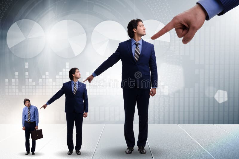 The Businessmen Blaming Each Other for Failures Stock Photo - Image of ...