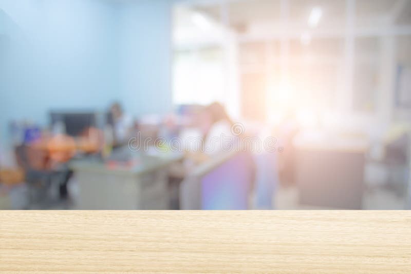 Businessmen Blur in the Workplace or Work Space Abstract Background ...