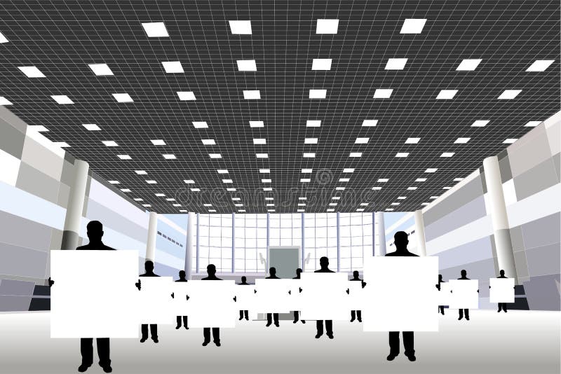 Business crowd vector stock vector. Illustration of male - 2053033