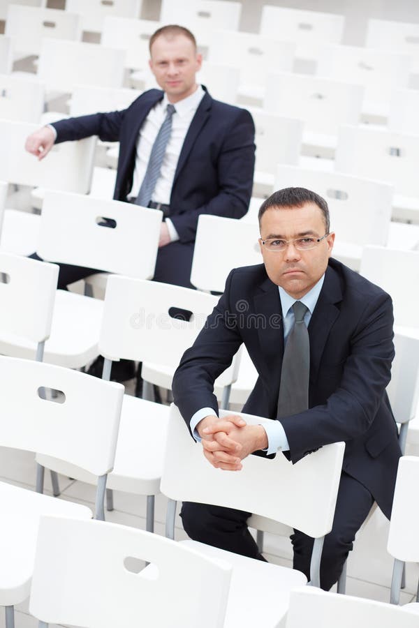 Businessmen in Conference Hall Stock Photo - Image of boss, adult: 33659172
