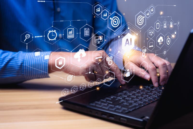 Businessmen Experience the Operation of Artificial Intelligence Systems ...