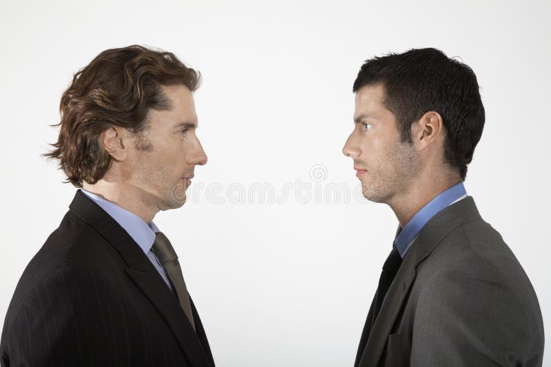 Two business men arguing stock photo. Image of arguing - 16443030