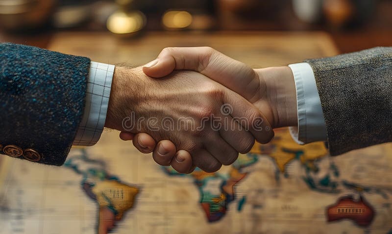 Global Partnership stock illustration. Illustration of international ...