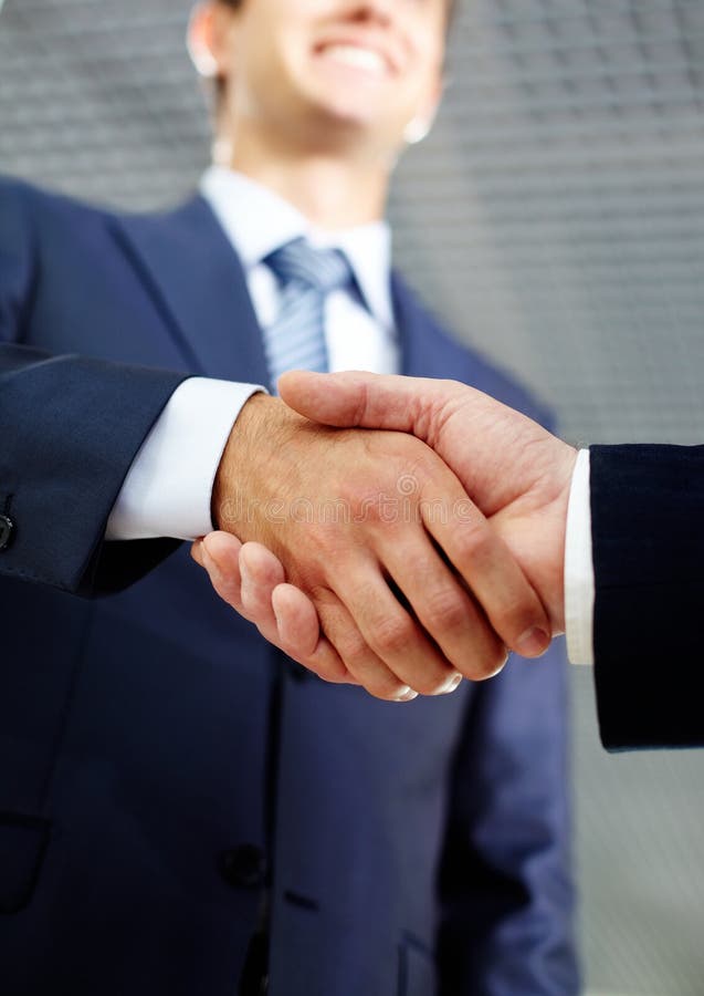 Businessmen handshaking stock photo. Image of negotiations - 33659526