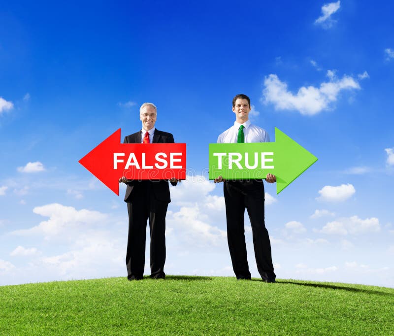 True False or Yes No icon stock vector. Illustration of range - 41367384