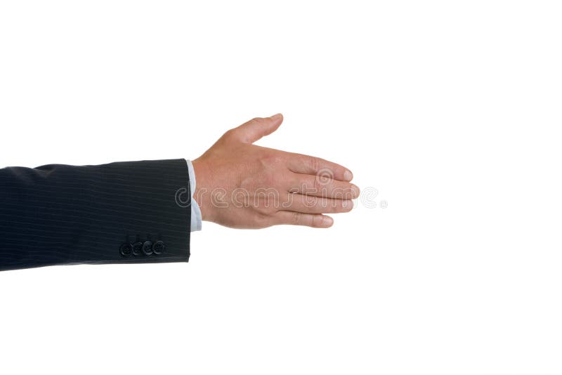Businessmen Offers Handshake Stock Image - Image of finished, customer ...