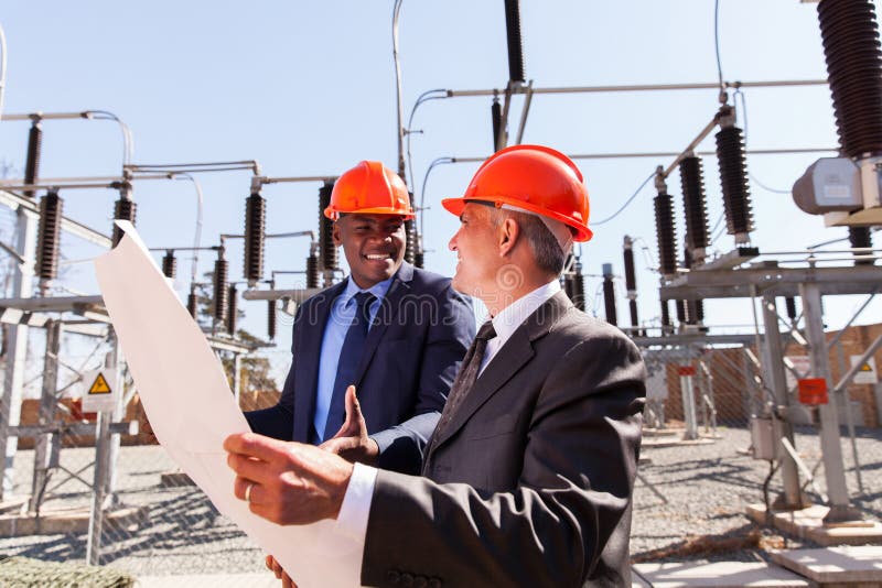 Electricity Distribution - Collage Stock Photo - Image of architecture ...