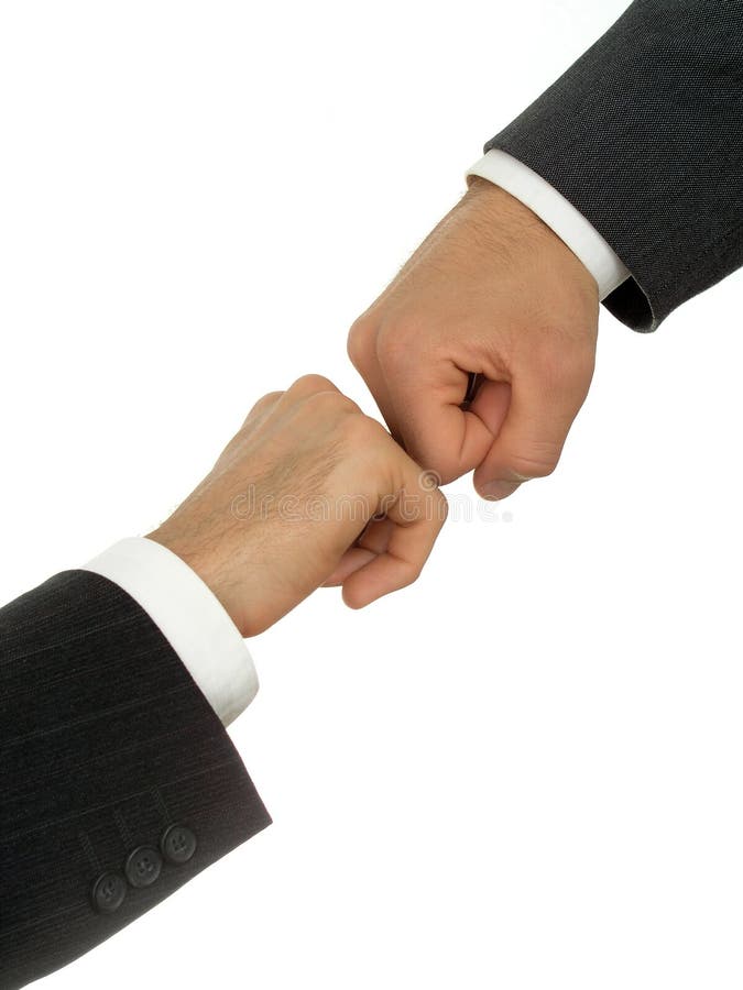 Businessmen S Hands Fighting Stock Photo - Image of competing, fighting ...
