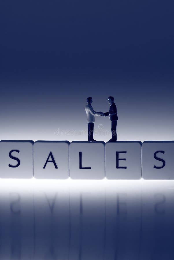 Businessmen Sales Handshake a Stock Photo - Image of shake, model: 43826410