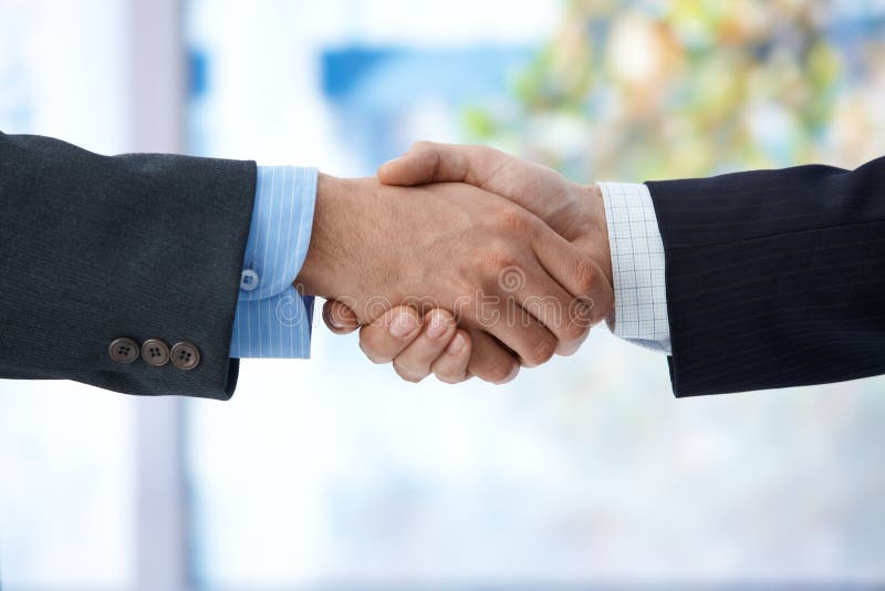 Businessmen shaking hand stock photo. Image of males - 22199124