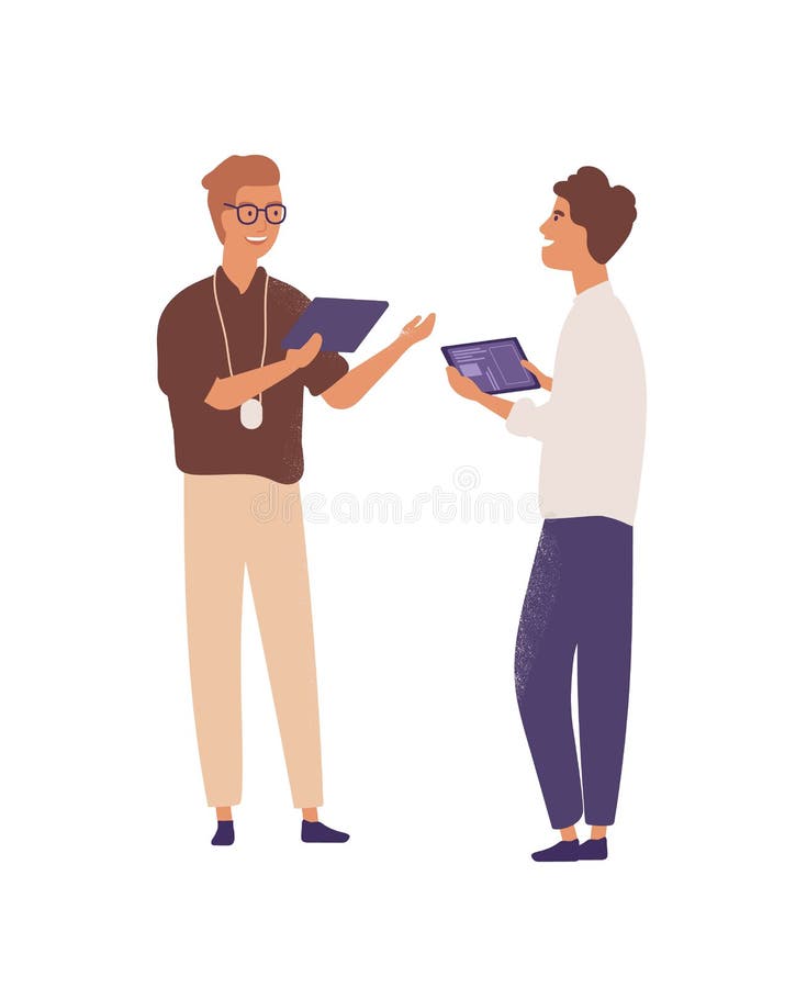 Cartoon Characters Having Conversation Stock Illustrations – 267 ... Cartoon Characters Having Conversation Stock Illustrations – 267 ...