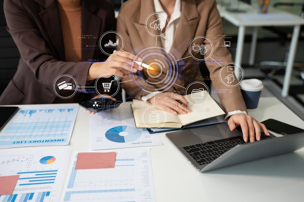 Plan To Analyzing Projects in the Office Stock Photo - Image of ...